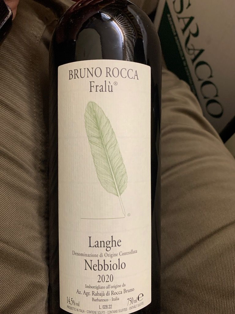 2020 Bruno Rocca Langhe Nebbiolo Fralu, Italy, Piedmont, Langhe, Langhe ...