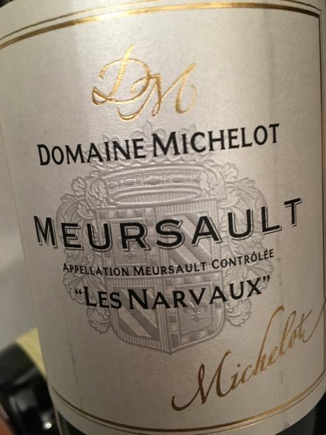 2015 Domaine Michelot Meursault Les Narvaux, France, Burgundy, Côte de ...