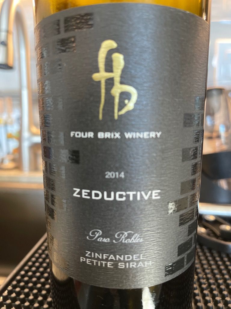 2014 Four Brix Zeductive, USA, California - CellarTracker