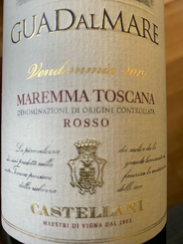 2019 Castellani Maremma Toscana Guadalmare, Italy, Tuscany, Maremma ...