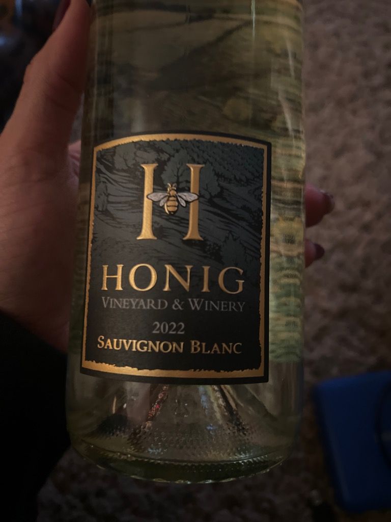 2022 Honig Sauvignon Blanc, USA, California - CellarTracker