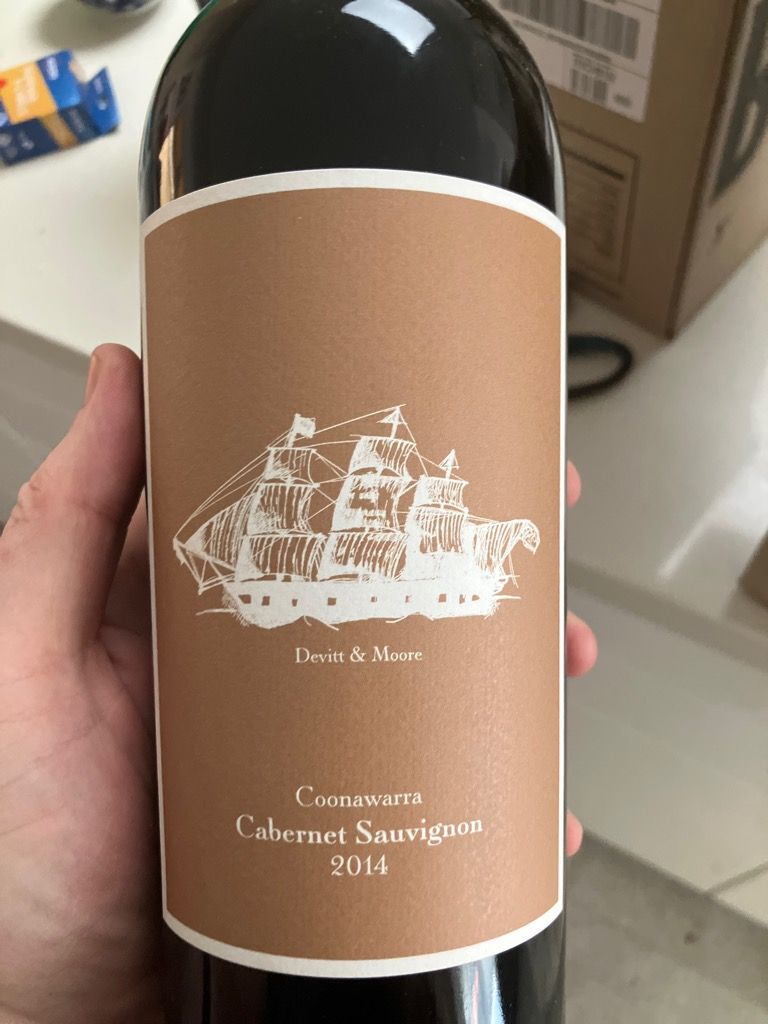 2014 Devitt & Moore Cabernet Sauvignon Captain D. Bruce, Australia, South Australia, Limestone ...