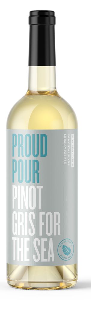 2021 Proud Pour Pinot Gris For The Sea, Canada, Ontario, Niagara ...