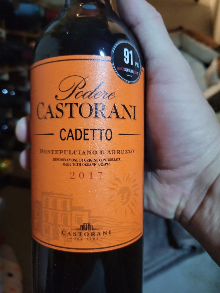2015 Podere Castorani Cerasuolo d'Abruzzo Cadetto, Italy, Abruzzi ...