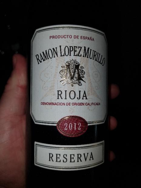 2011 Bodegas Altanza Rioja Ramon Lopez Murillo - Reserva - CellarTracker