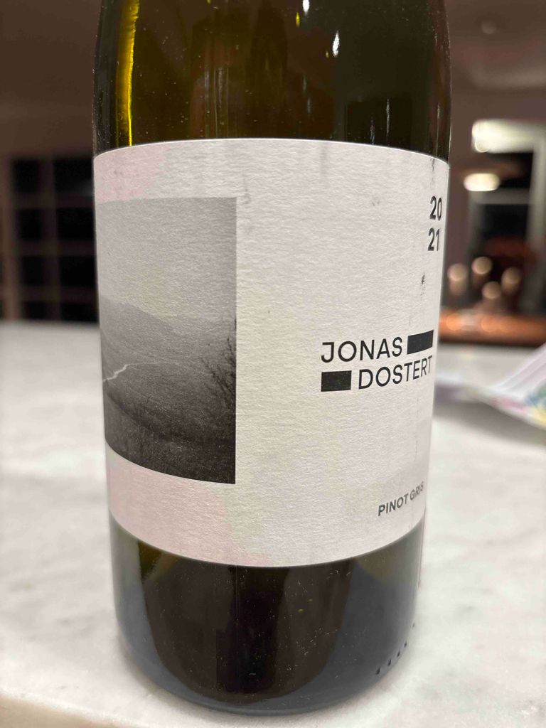 2021 Jonas Dostert Pinot Gris, Germany, Mosel Saar Ruwer - CellarTracker