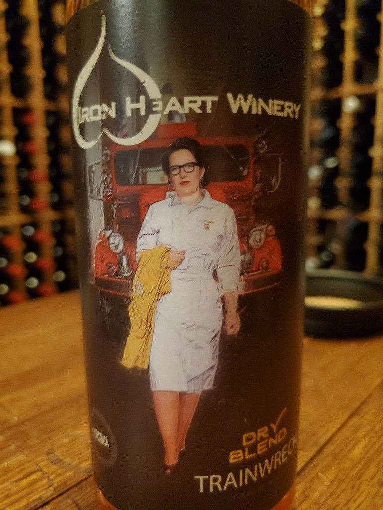 NV Iron Heart Winery Dry Trainwreck, USA, Virginia - CellarTracker