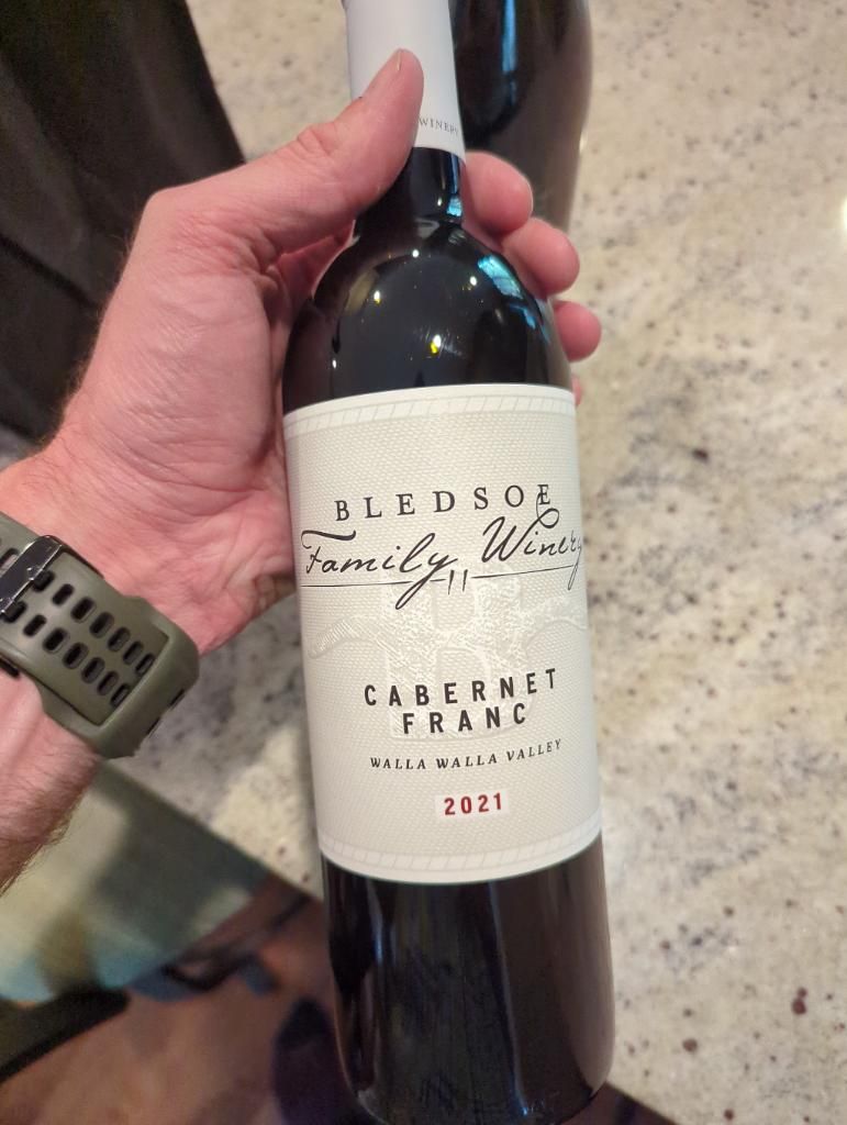 2021 Bledsoe Family Winery Cabernet Franc, USA, Washington, Columbia ...