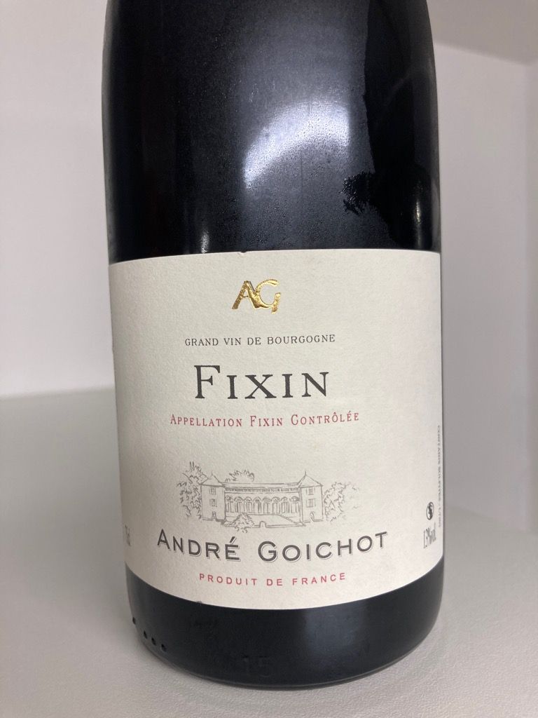 2020 Andre Goichot Fixin, France, Burgundy, Côte de Nuits, Fixin ...