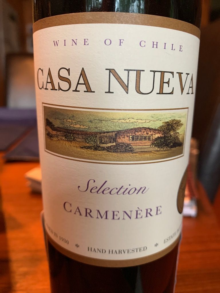 2017 Casa Nueva Carménère Selection, Chile, Curico Valley - CellarTracker