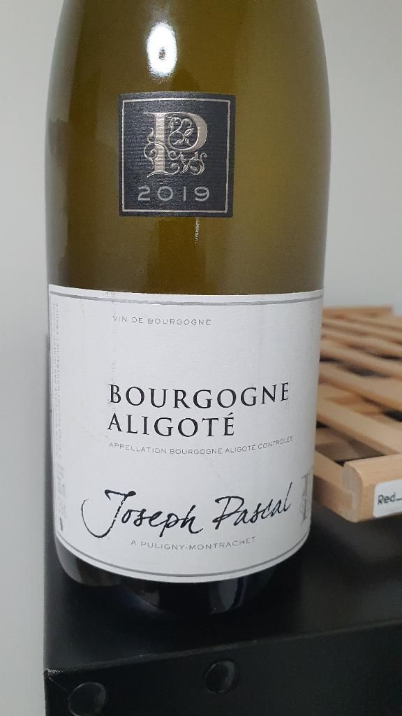 2019 Domaine Jean Pascal et Fils Bourgogne-Aligoté, France, Burgundy ...