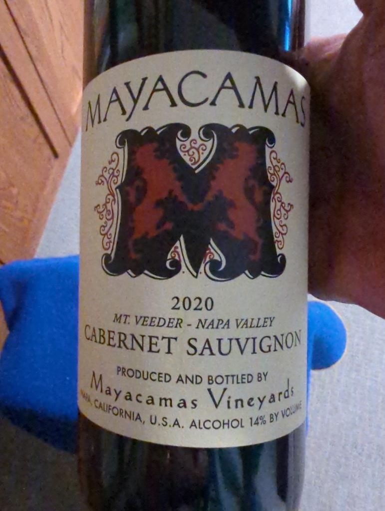 2021 Mayacamas Vineyards Cabernet Sauvignon Kosher, USA, California ...