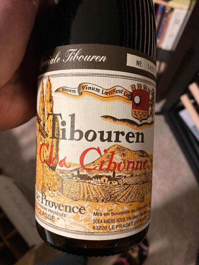 2020 Clos Cibonne Tibouren Côtes de Provence Cuvée Spéciale, France ...