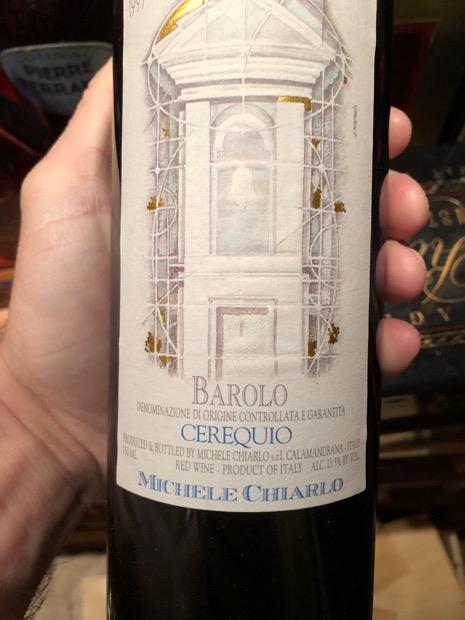 1997 Michele Chiarlo Barolo Cerequio, Italy, Piedmont, Langhe, Barolo ...