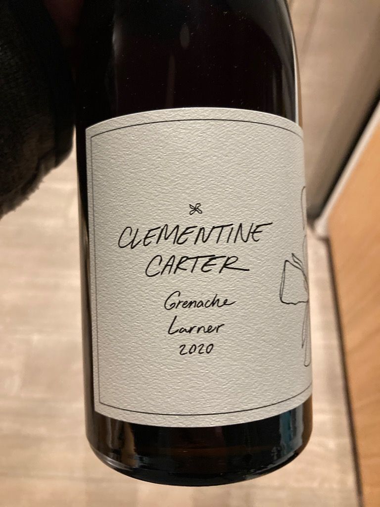 2022 Clementine Carter Grenache Larner Vineyard, USA, California ...