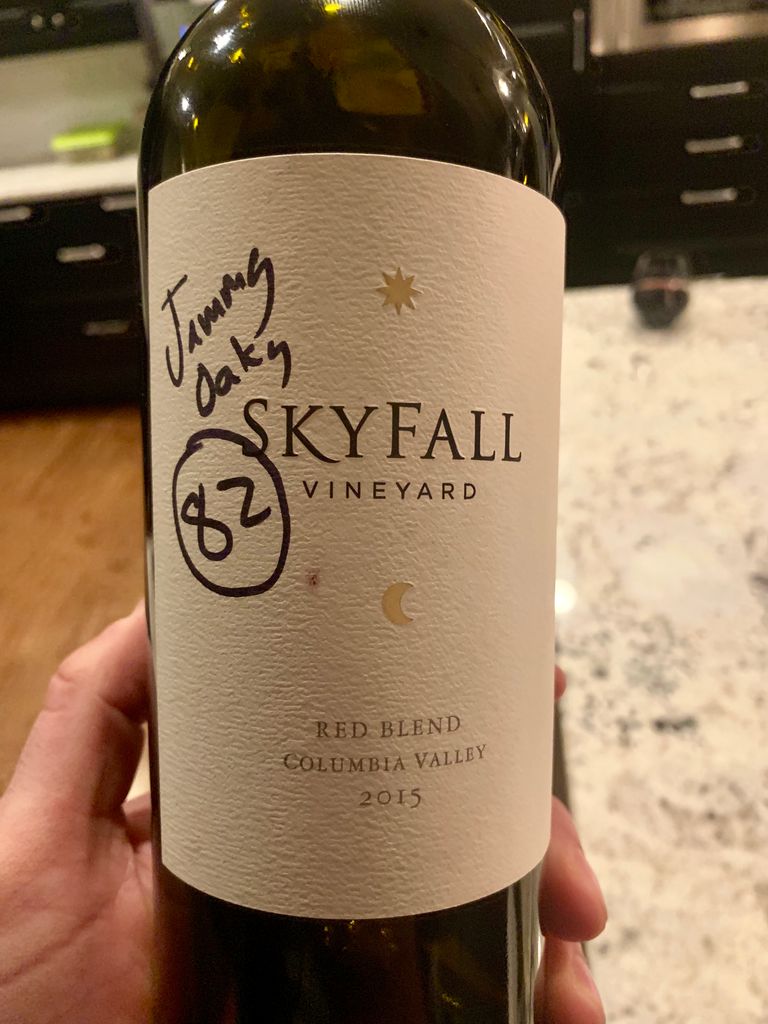 2015 Skyfall Vineyard Red Wine, USA, Washington, Columbia Valley ...