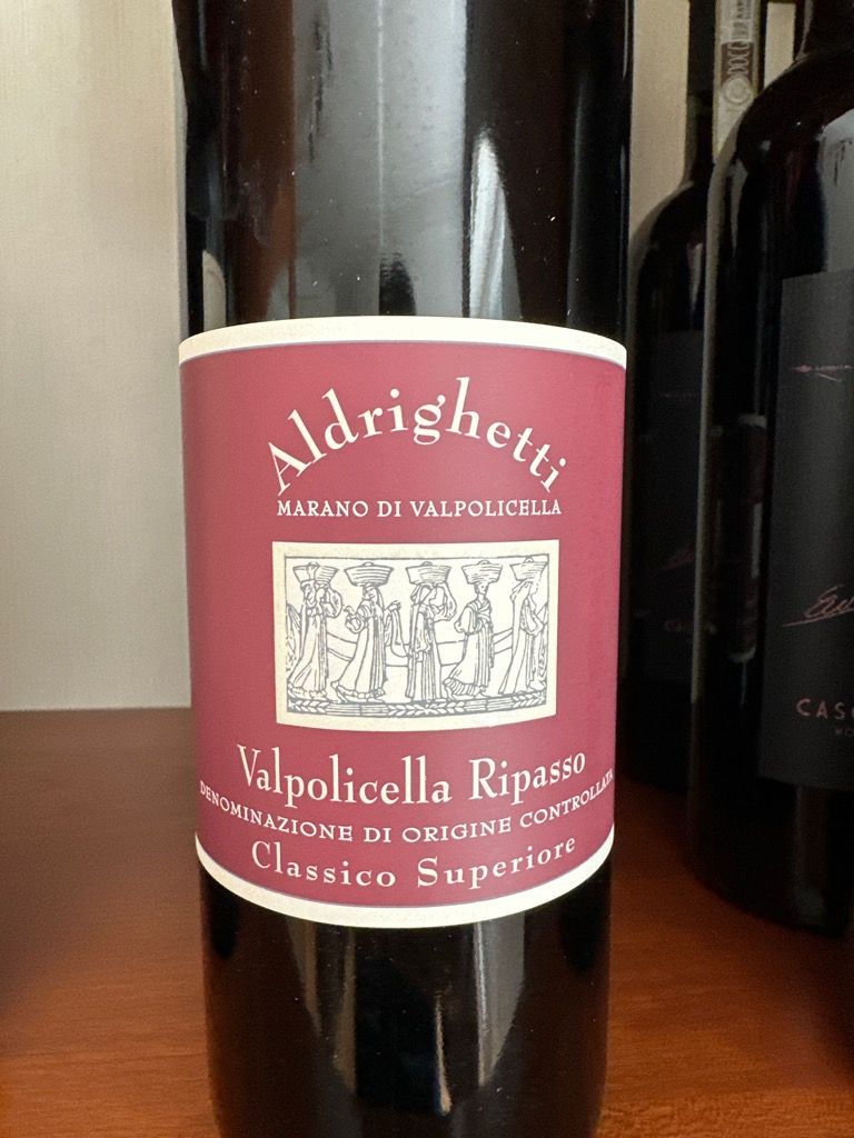 2019 Aldrighetti Ripasso della Valpolicella Classico Superiore, Italy, Veneto, Valpolicella ...