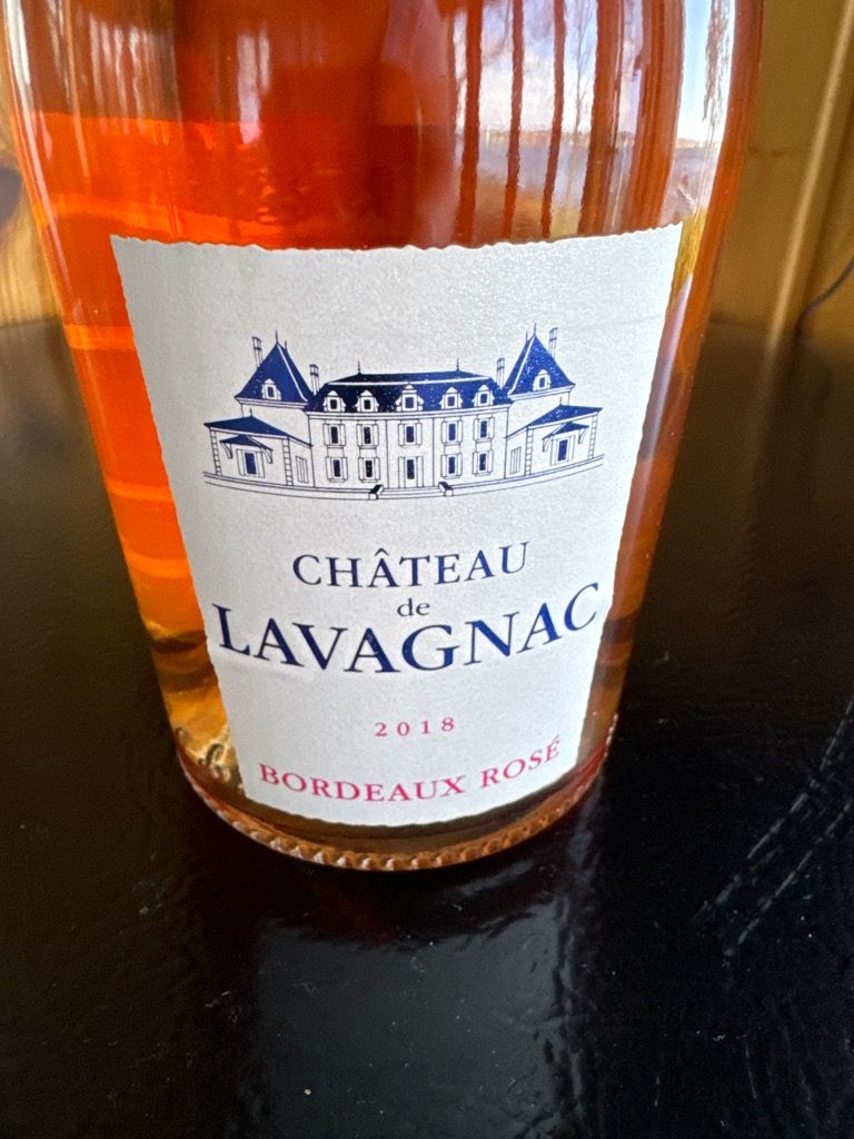 2018 Château de Lavagnac Bordeaux Rosé, France, Bordeaux, Bordeaux Rosé ...