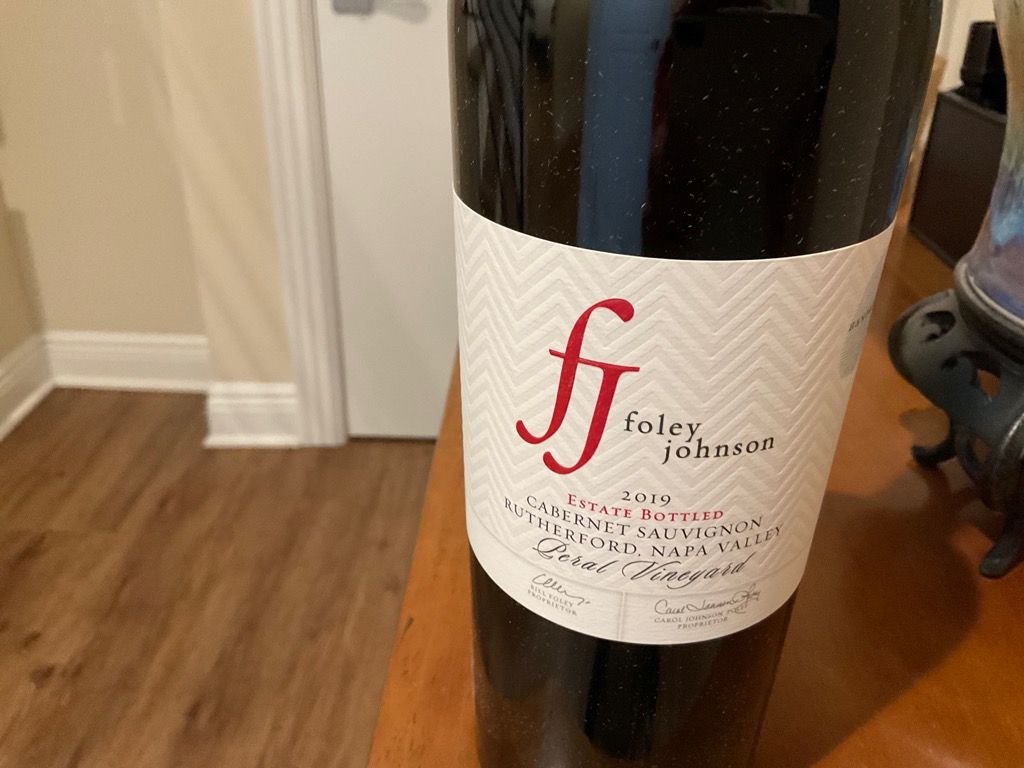 2019 Foley Johnson Cabernet Sauvignon Peral Vineyard, USA, California ...