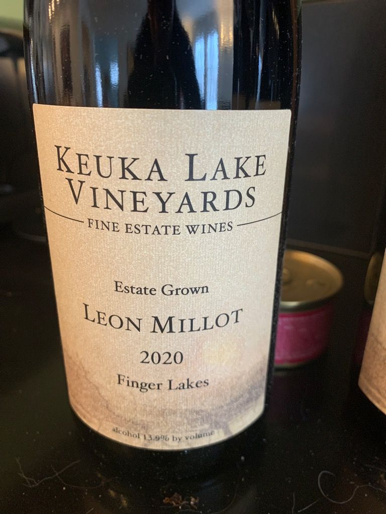 2020 Keuka Lake Vineyards Leon Millot Fournier, USA, New York, Finger ...
