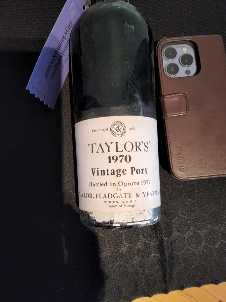 1992 Taylor (Fladgate) Berry Bros. & Rudd Vintage Port, Portugal, Douro ...