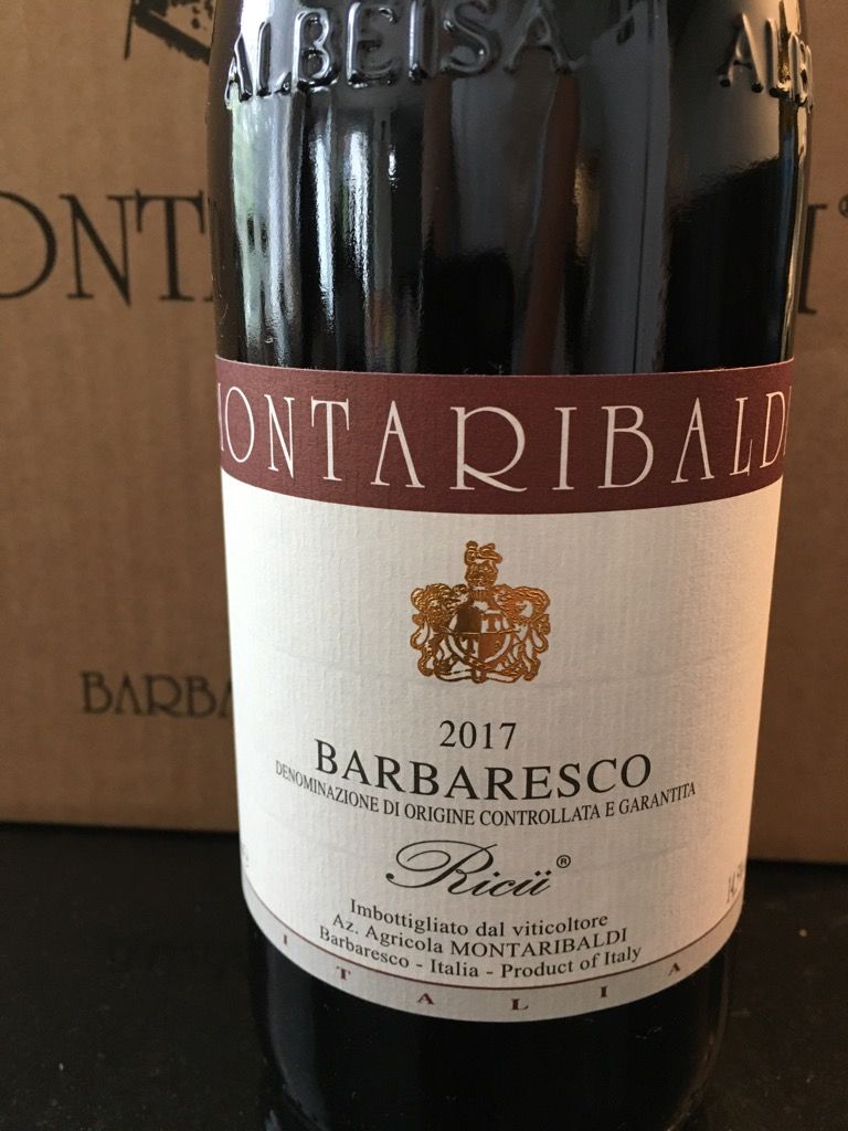 2017 Montaribaldi Barbaresco Ricü, Italy, Piedmont, Langhe, Barbaresco ...
