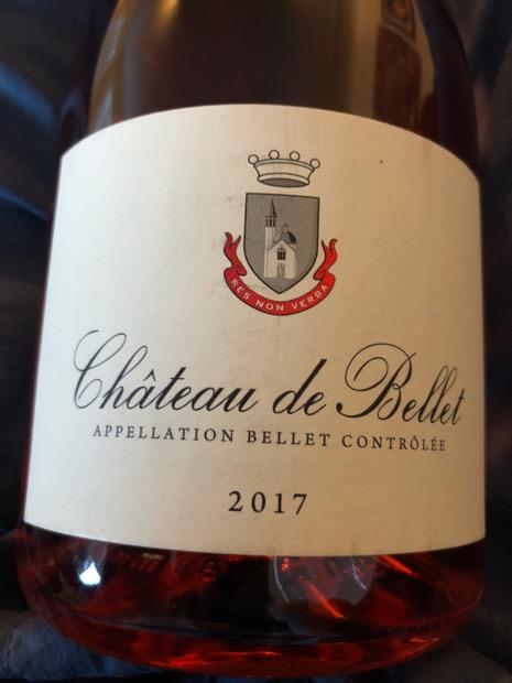 2017 Château de Bellet Bellet Rosé, France, Provence, Bellet ...