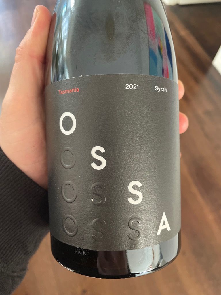 2023 Ossa Wine Syrah, Australia, Tasmania - CellarTracker