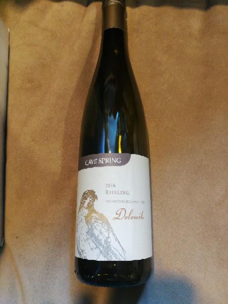 2016 Cave Spring Riesling Dolomite Niagara Escarpment VQA, Canada ...