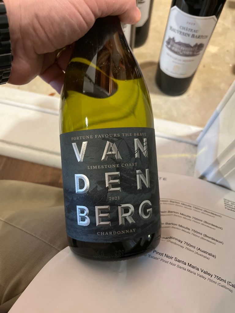2021 Vandenberg Chardonnay Ari, Australia, Victoria, Central Victoria ...