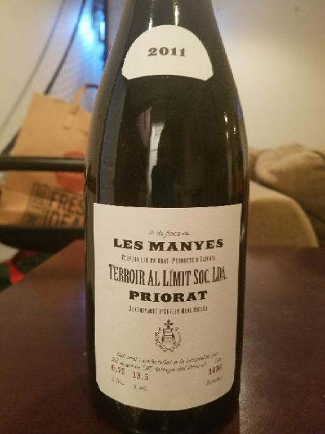 2010 Terroir Al Limit Soc. Lda. Priorat Les Manyes, Spain, Catalunya ...