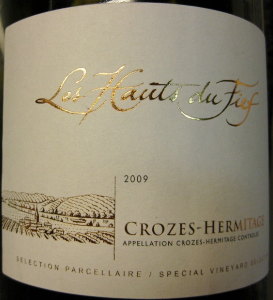 2009 Cave de Tain Crozes-Hermitage Les Hauts du Fief, France, Rhône ...