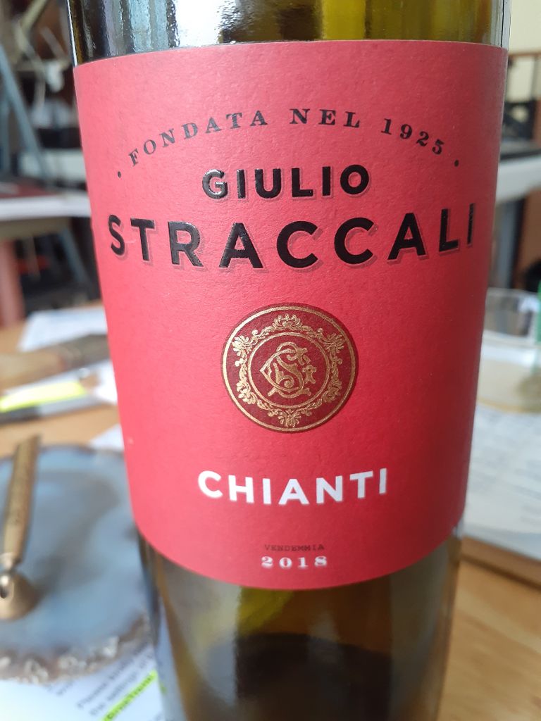 2019 Giulio Straccali Chianti, Italy, Tuscany, Chianti - CellarTracker