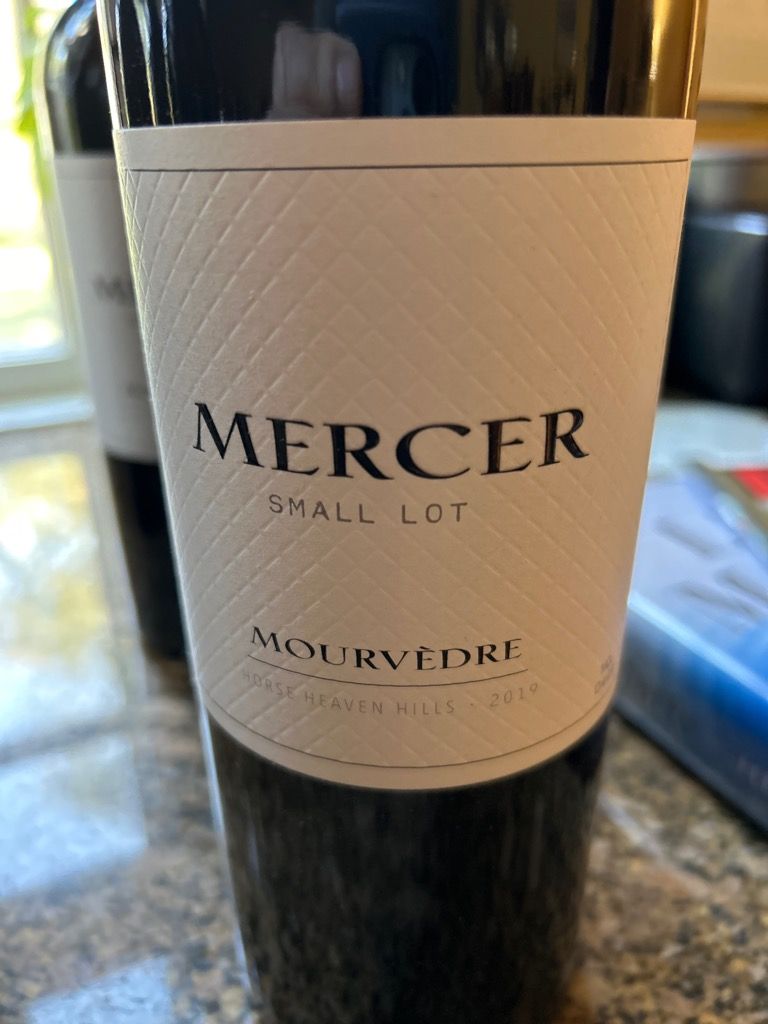 2020 Mercer Mourvèdre Small Lot, USA, Washington, Columbia Valley ...