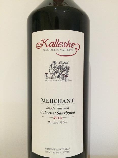 2014 Kalleske Cabernet Sauvignon Merchant, Australia, South Australia ...