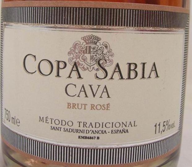 NV Copa Sabia Cava Brut Rosé, Spain, Cava - CellarTracker