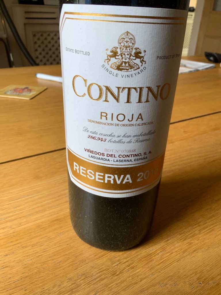 1996 Bodegas y Viñedos del Contino Rioja, Spain, La Rioja, La Rioja ...
