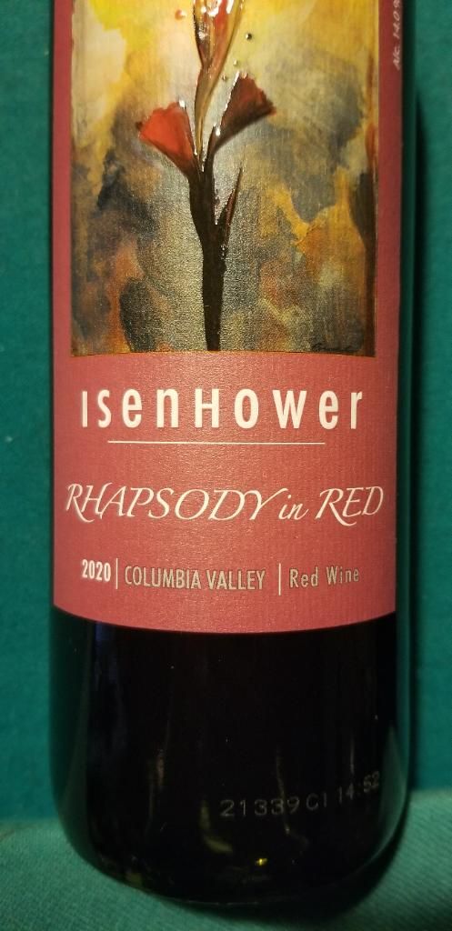 2020 Isenhower Cellars Rhapsody in Red, USA, Washington, Columbia ...