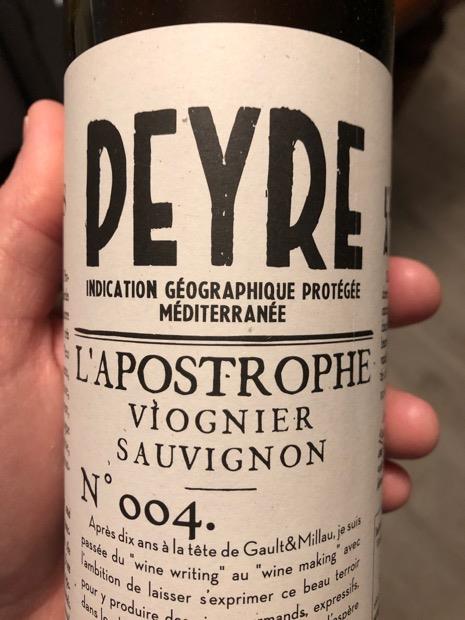 2022 Domaine Des Peyre Mediterranée L'apostrophe, France, Provence ...