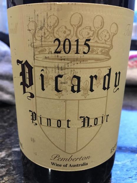2015 Picardy Pinot Noir, Australia, Western Australia, South West ...