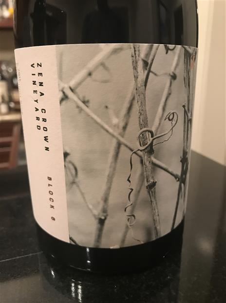 2015 Zena Crown Pinot Noir Block 6 Zena Crown Vineyard, USA, Oregon ...
