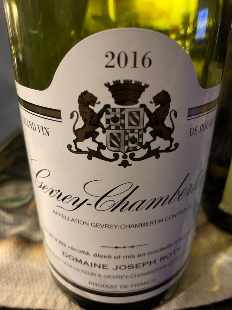 2019 Domaine Joseph Roty Gevrey-Chambertin Clos Prieur, France ...