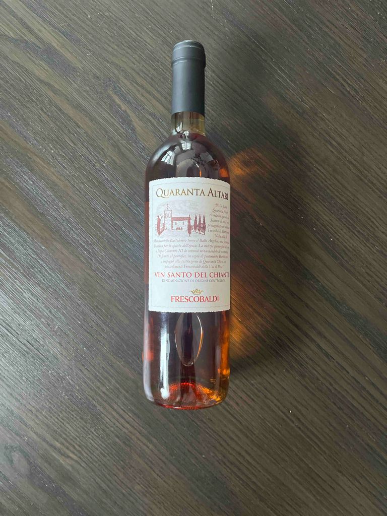 2015 Marchesi de' Frescobaldi Vin Santo del Chianti Quaranta Altari ...