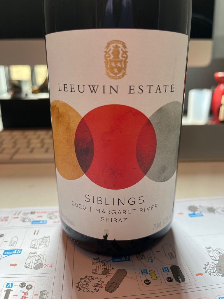2020 Leeuwin Estate Shiraz Siblings, Australia, Western Australia ...