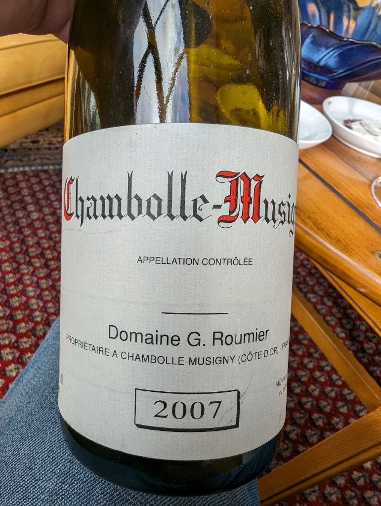 2007 Domaine G. Roumier / Christophe Roumier Chambolle-Musigny, France ...