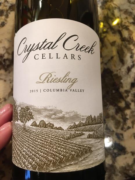 2014 Crystal Creek Cellars Riesling, USA, Washington - CellarTracker