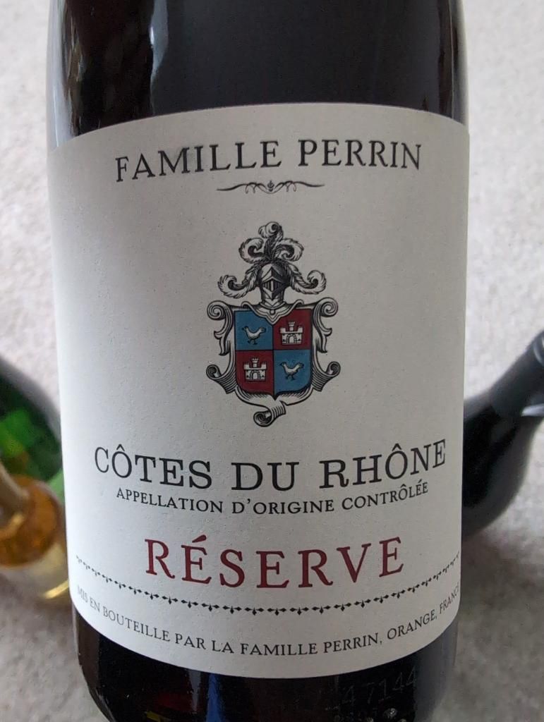 2022 Famille Perrin / Perrin & Fils Côtes du Rhône Reserve, France ...