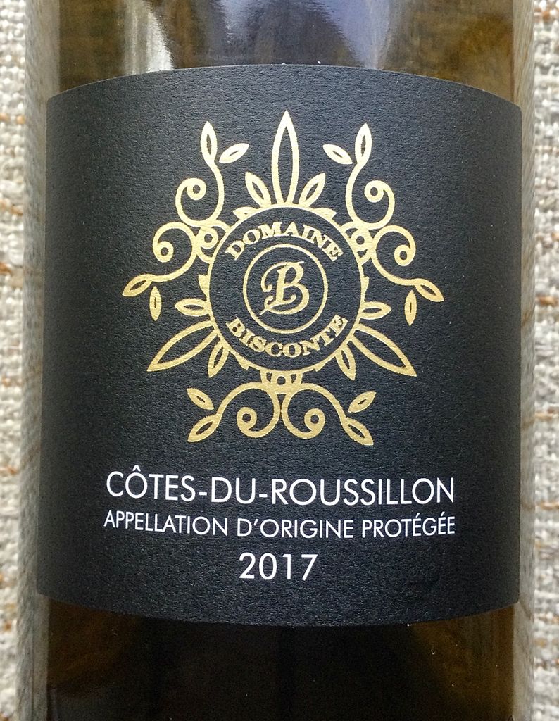 2017 Domaine Bisconte Côtes du Roussillon Rouge, France, Languedoc ...