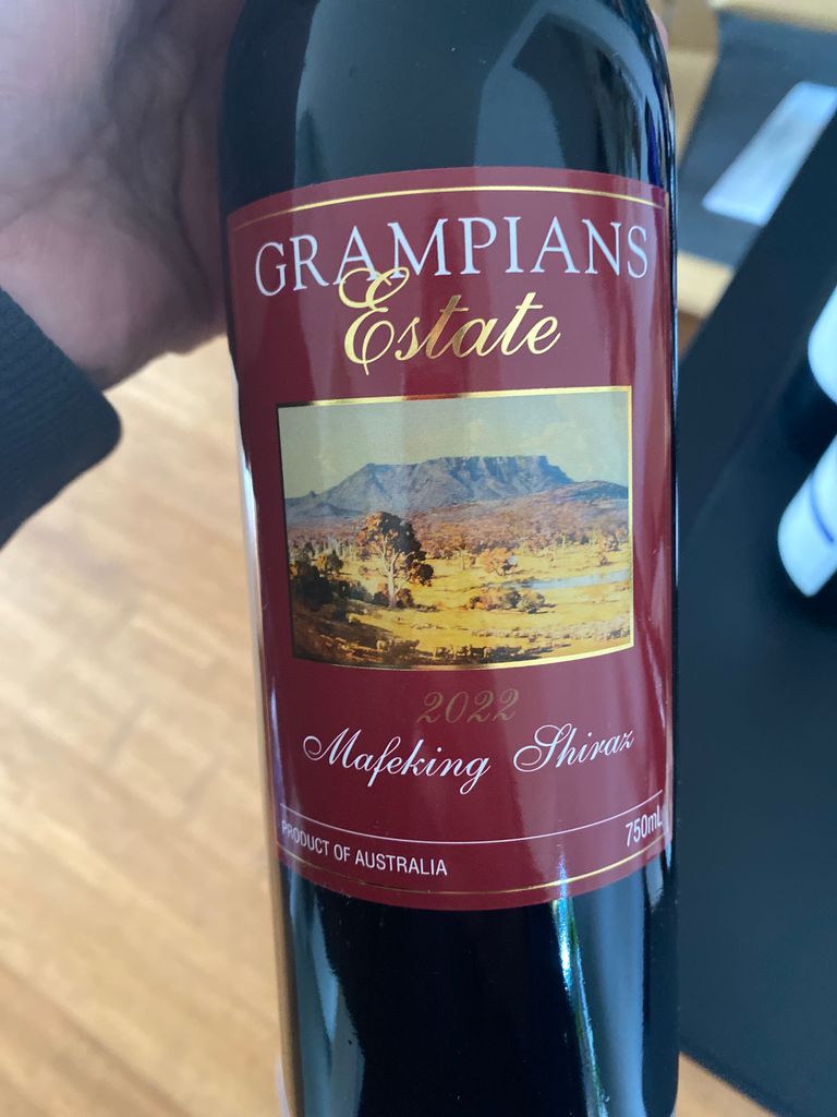 2023 Grampians Estate Shiraz Mafeking, Australia, Victoria, Western ...