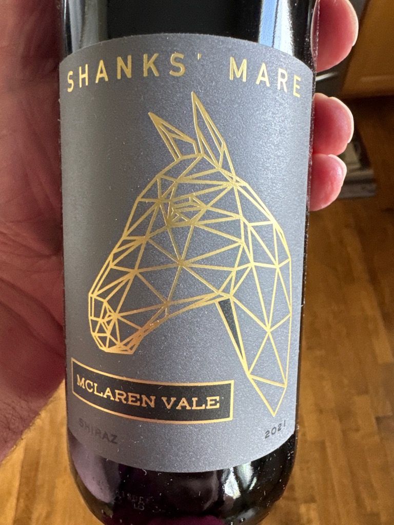 2021 Shanks' Mare Shiraz, Australia, South Australia, Fleurieu, McLaren ...